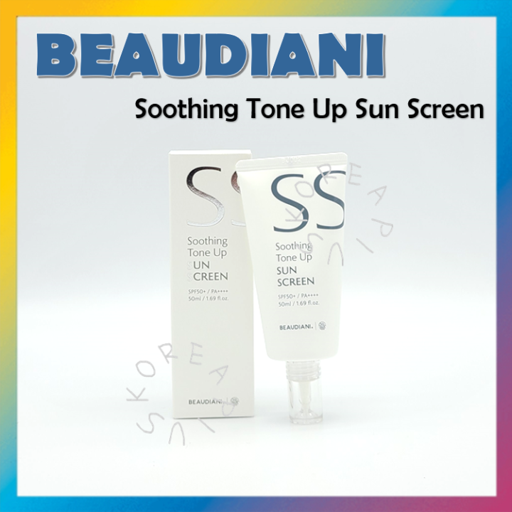 [BEAUDIANI] Soothing Tone Up Sun Screen SPF50+ PA++++ 50ml | Lazada