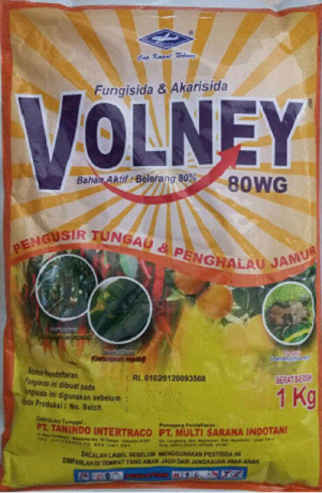 Obat Pertanian Fungisida Dan Akarisida VOLNEY 80 WG [1kg] | Lazada Indonesia