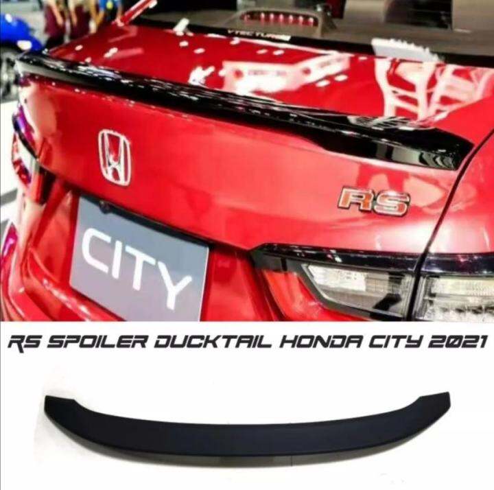 WY-020 2020-2021 HONDA CITY RS STYLE SPOILER GN 2021 Ducktail Spoiler Rs primer black | Lazada PH