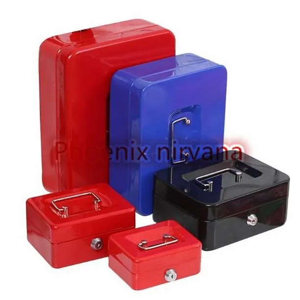Safes 【Phoenix】Cash Box portable Lock Metal password / with key | Lazada PH