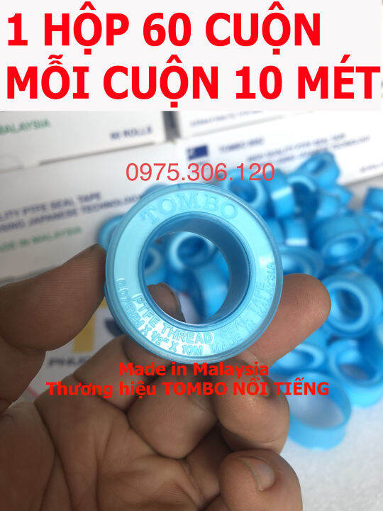 [HCM] COMBO 1 HỘP 60 CUỘN (1 CUỘN 10 mét) Băng Tan Keo Lụa Cao Su Non Dùng Cuốn Ống Nước thương ...