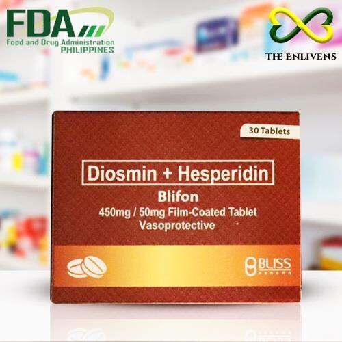 Diosmin Hesperidin Blifon 30 Tablets Daflon Alternative | Lazada PH