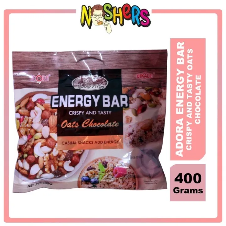 Noshers Adora Energy Bar Oats Chocolate Crispy and Tasty Casual Snacks ...