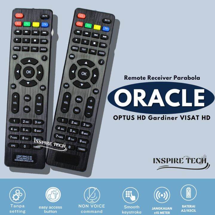 Remot Remote Gardiner/Optus/Lgsat/Vsat HD/ORACLE Parabola/Reciver ...