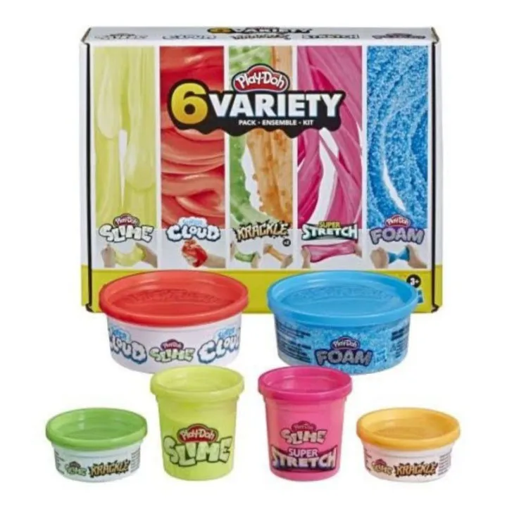PLAY DOH 6 VARIETY PACK SLIME | Lazada PH
