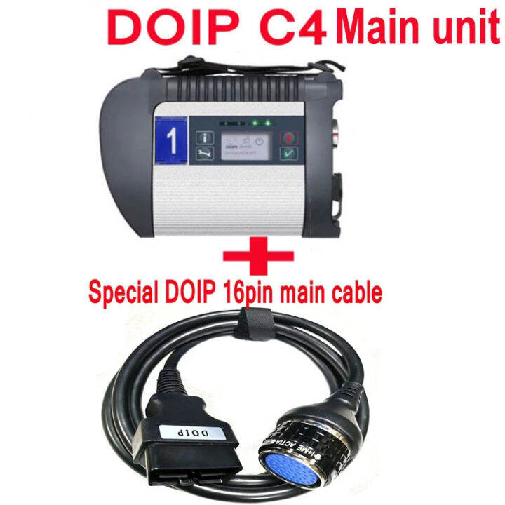 MB Star C4 Plus Fungsi DOIP, Alat Diagnostik Sambungan dengan Wifi SD ...