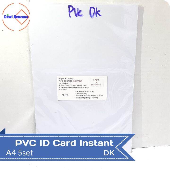 Kertas PVC ID Card Instant A4 DK | Lazada Indonesia