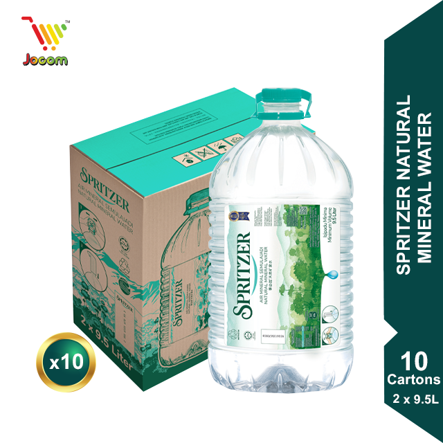 Spritzer Mineral Water (2 x 9.5L) X 10 Carton [KL & Selangor Delivery ...