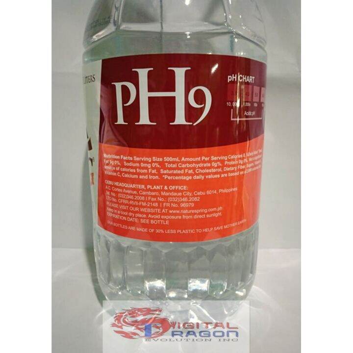 Nature's Spring ph9 Alkaline Water 10 Liters | Lazada PH