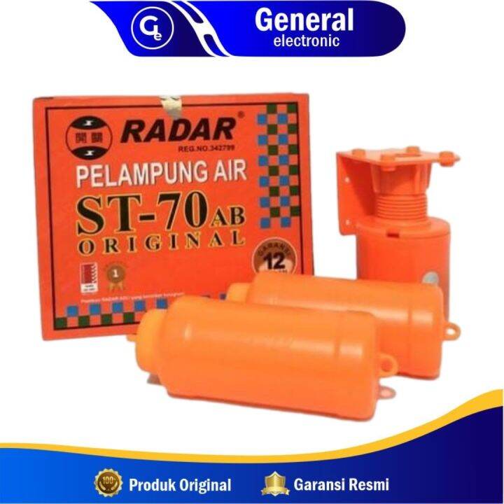 Radar Pelampung Air Toren Penguin Tangki Bak Mandi Otomatis ST-70AB Original Hologram | Lazada ...