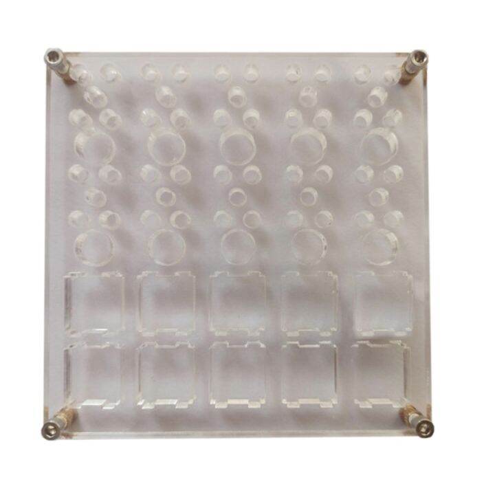 2-in-1 acrylic plate mechanical keyboard switch tester base DIY tool ...