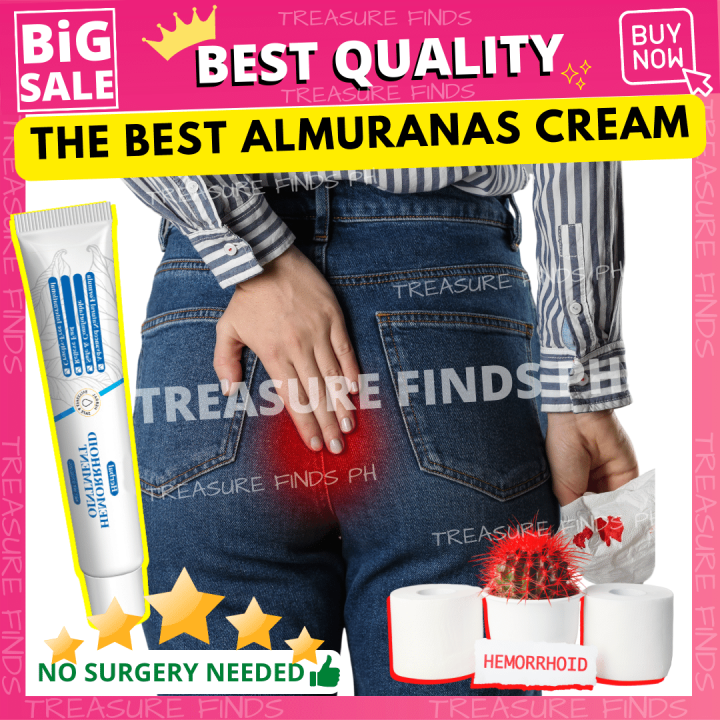 🍑THE BEST ALMURANAS CREAM🍑HEAIMUSZ Herbal Hemorrhoids Cream Original ...