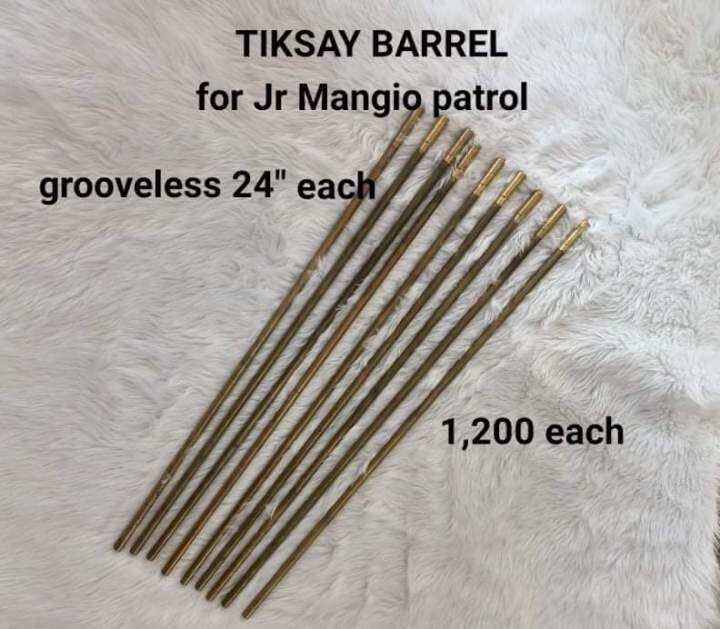 TIKSAY BARREL FOR JR MANGIO PATROL GROOVELESS 24 INCHES | Lazada PH
