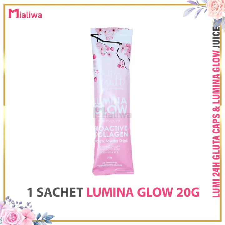Beauty Vault Lumi Glutathione Capsules & Lumina Glow Collagen Juice ...