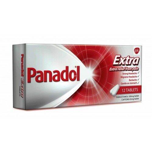 PANADOL EXTRA 1 box (6 caplets x2) | Lazada