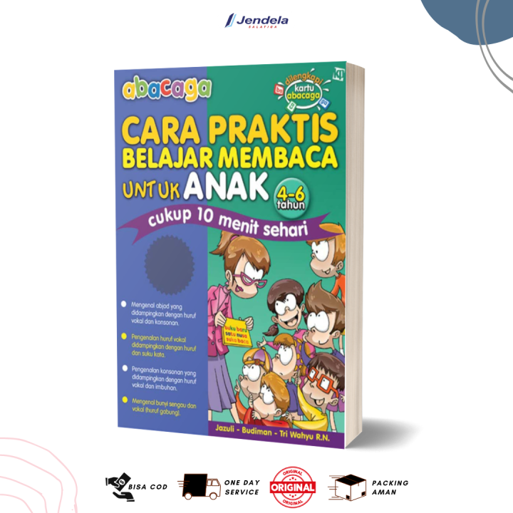 ABACAGA : Cara Praktis Belajar Membaca untuk Anak 4-6 Tahun Pintar Baca ...