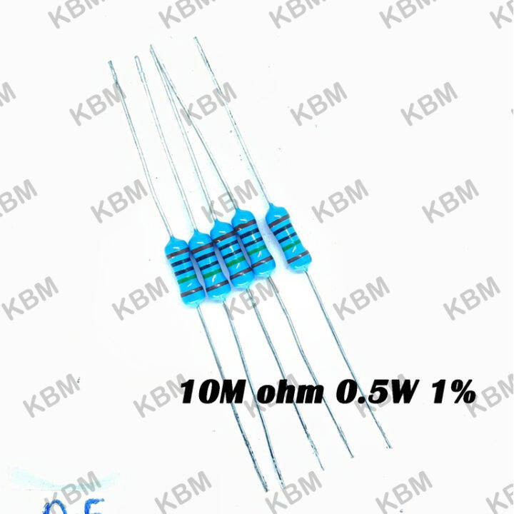 Resistor ตัวต้านทาน 10M ohm 0.5W 15M ohm 0.25W 22M ohm 0.25W | Lazada.co.th