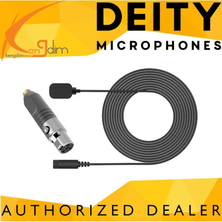 Deity Microphones W.Lav DA4 Bundle Omnidirectional Lavalier Microphone ...