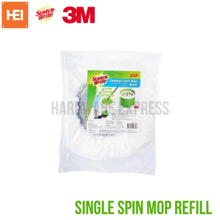 3M REFILL for Scotch Compact Single Spin Mop ORIGINALy7Y | Lazada PH