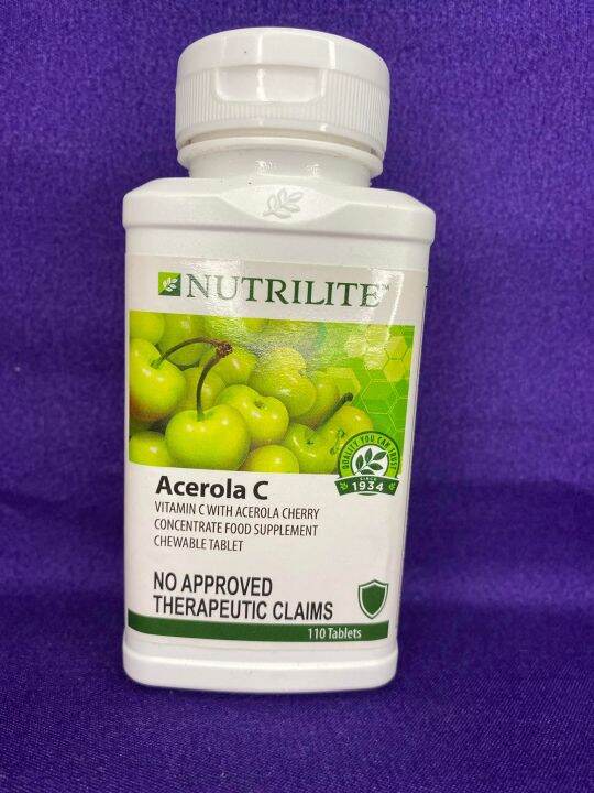 NUTRILITE ACEROLA C CHEWABLE TABLET | Lazada PH
