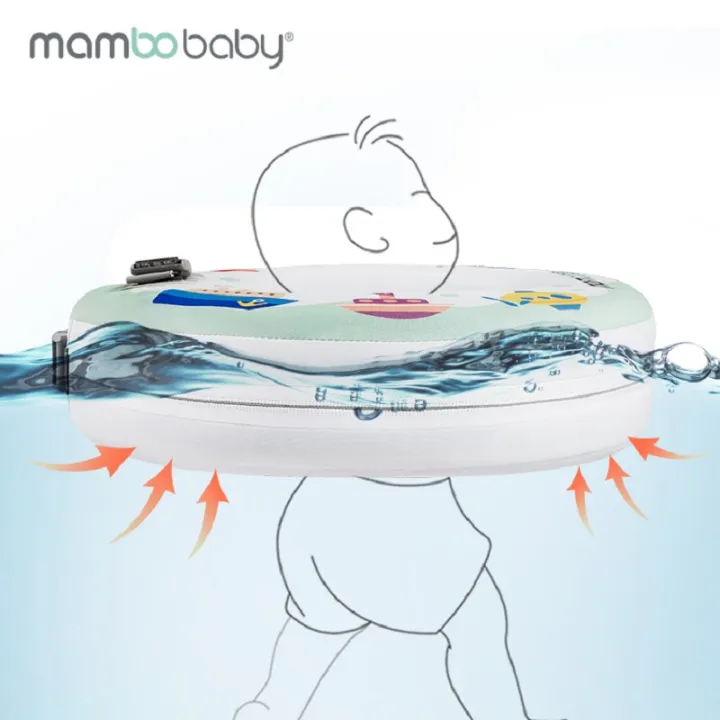 Inflatable Swimming Poo Mambobaby Solid Non-inflatable Baby Floater ...