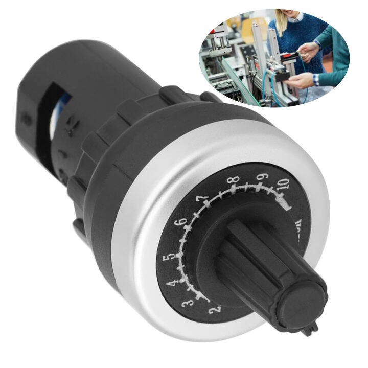 10K Ohm Potentiometer Governor Rotary Potentiometer Panel Mount VSD VFD ...