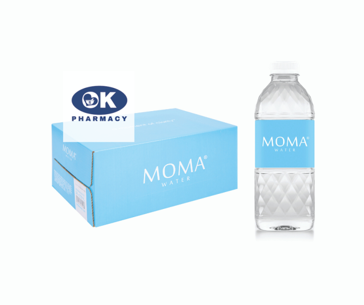 MOMA water Pure Drinking Water 500mL × 24 Bottles (1 Carton) - No ...