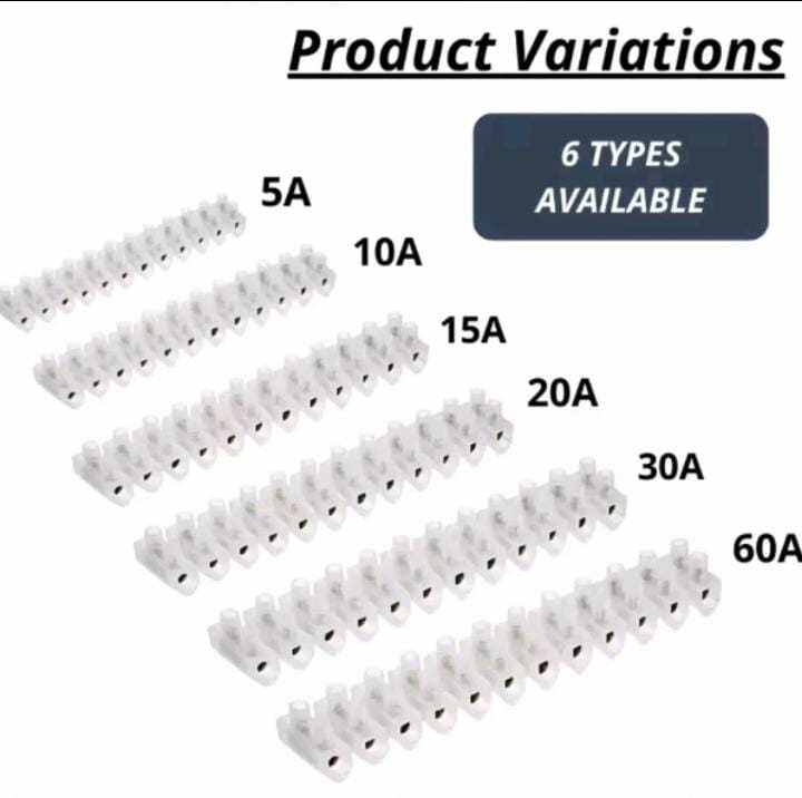 PVC Connector Wire Terminal Block 10A 15A 12way | Lazada