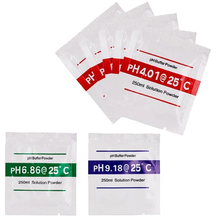 3pcs Portable Ph Buffer Powder Measure Calibration Solution 4 00 6 86 9 18 Point For Ph Test