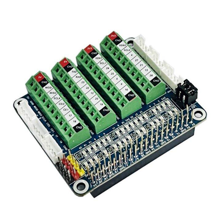 Pi ALL GPIO Test Board for Raspberry Pi 3B/4B PCF8591 Sensor LED ...