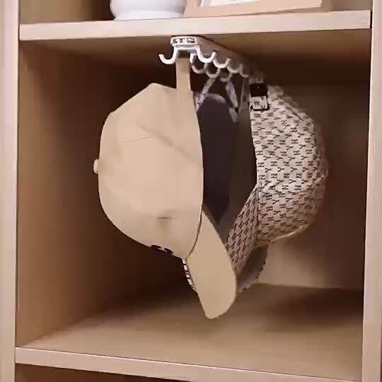 สไตล์ญี่ปุ่นแบบไม่ต้องเจาะรูใช้ในบ้าน U ประเภทตะขอสองแถวชั้นแขวนแบบดึง ...