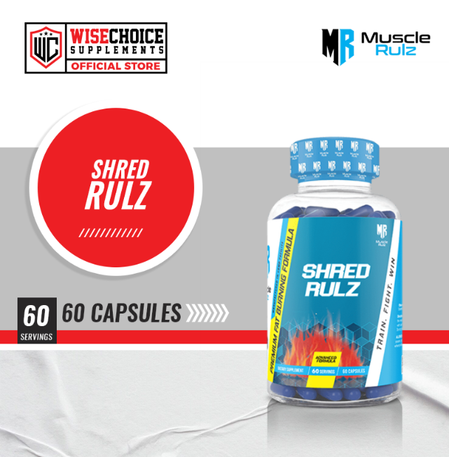 MUSCLE RULZ SHRED 60 CAPSULES | Lazada PH