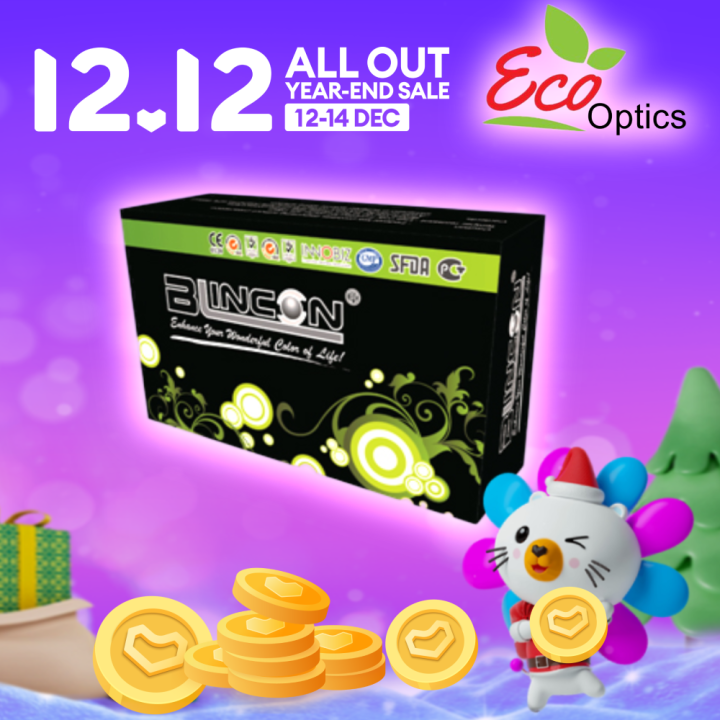 Blincon Classic & Jazzy 3 Months Color Contact lenses (2 piece/box ...