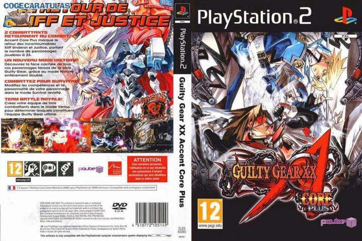 PS2 Guilty Gear XX Accent Core Plus (DVD Game) | Lazada