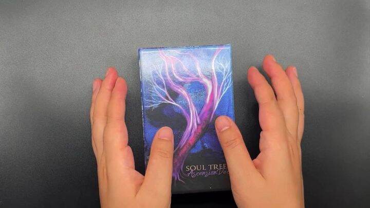 12×7CM Soul Trees Ascension oracle Deck 80 whimsical oracle cards with ...