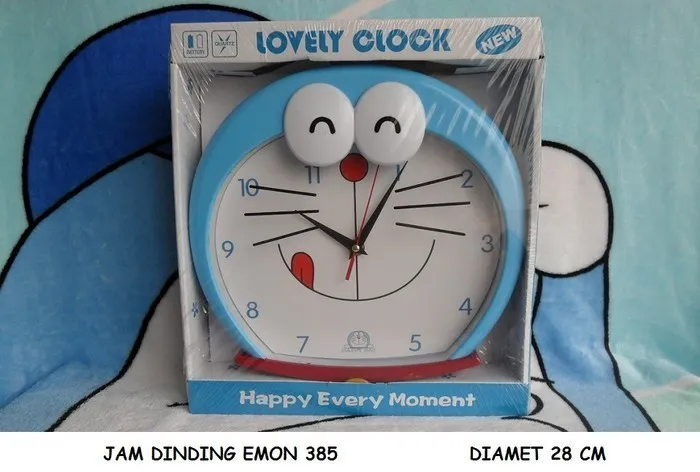 Jam dinding Kartun Kepala Karakter Kartun Anak Anak | Lazada Indonesia