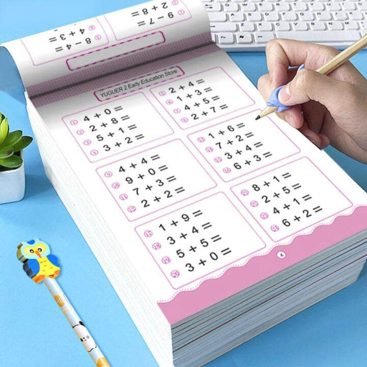Arithmetic Exercise Books Primary School 80 Pages/Book Learning Within ...