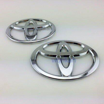 Car decorative sticker TOYOTA LOGO Yaris CAMRY COROLLA Vios LOGO Rav4 ...
