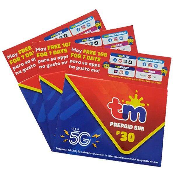TM 5G LTE FRESH & SEALED SIM CARD | Lazada PH