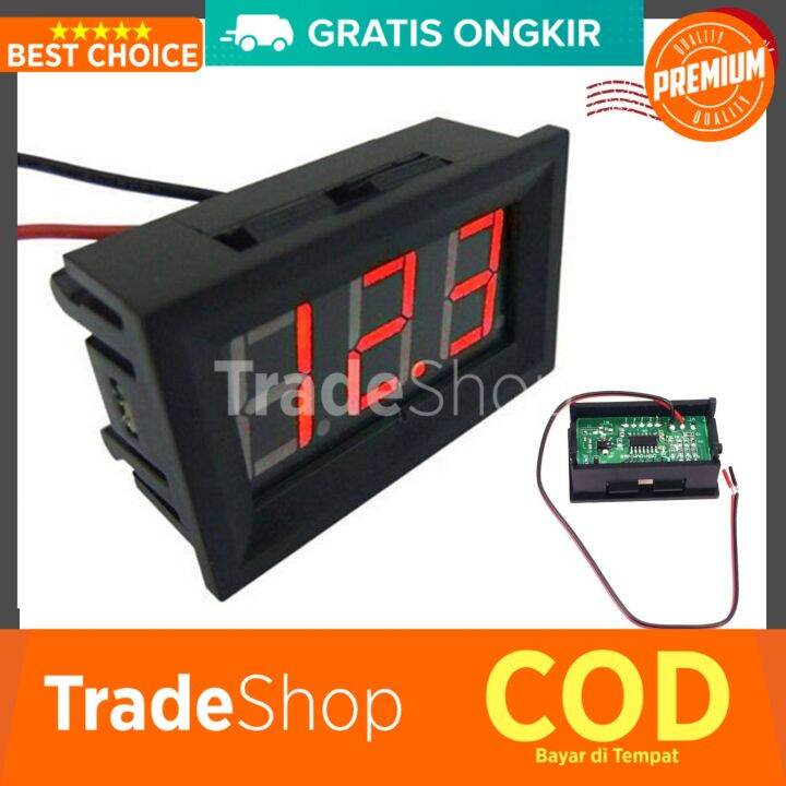 Voltmeter Alat Pengukur Tegangan Listrik dengan Display LED | Lazada Indonesia