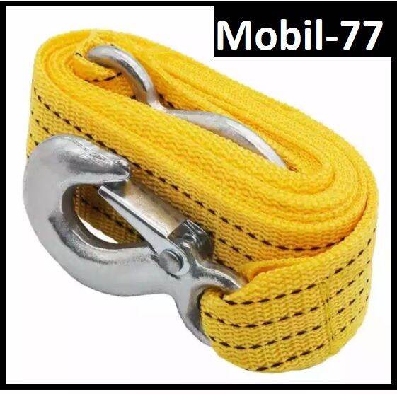 Tali towing bahan derek mobil car towing rope panjang 3 meter daya ...