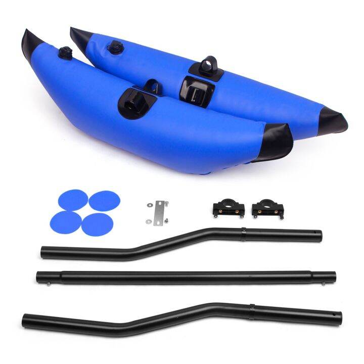 Kayak PVC Inflatable Outrigger Float With Sidekick Arms Rod Kayak Boat ...