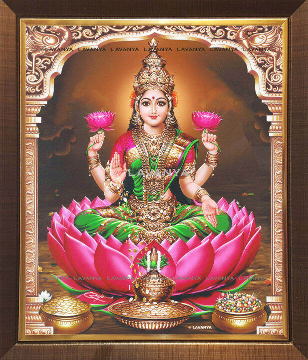Laxmi Digital Photo with Frame and Glass (L226BAR) | Lazada