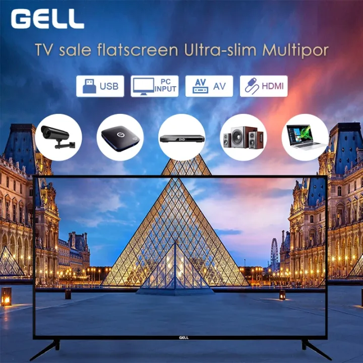 Online delivery GELL smart tv 60 inches tv 55 inches smart led tv ...