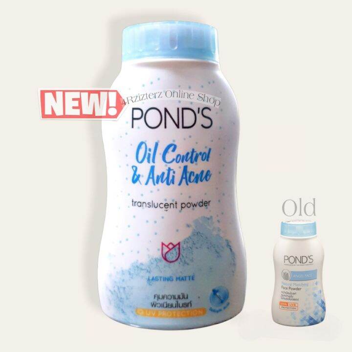 PONDS OIL CONTROL ANTI-ACNE Translucent Face Powder 50grams. NEW ...