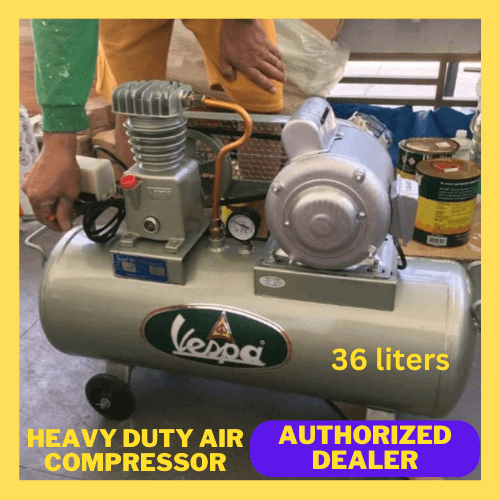 Vespa 1/4HP 36L 70Psi Air Compressor Heavy Duty compressor (100% ...