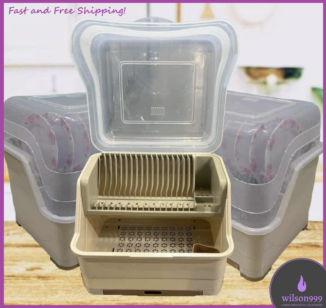 Aesthetic Kitchen Fully Assembled Dish Rack Drainer Organizer With ...