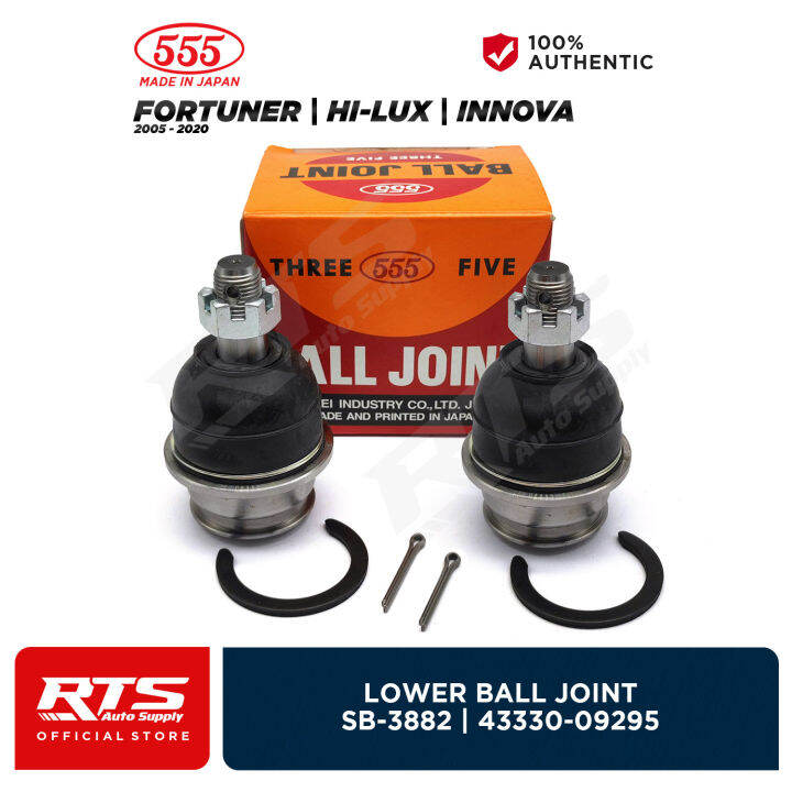 555 Lower Ball Joint for Toyota Innova / Fortuner / Hilux 2005-2020 SB ...