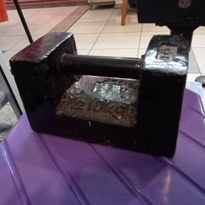 Batu M2 10kg besi cor Bandul timbangan 10kg besi cor batu untuk ...