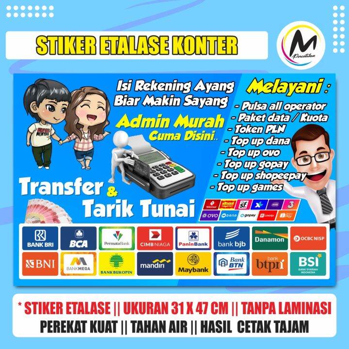 Stiker Konter Stiker Transfer Stiker Vinyl | Lazada Indonesia
